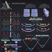 Second Life Marketplace - #2[AlternatiVe] Akane Earring Heart Set1
