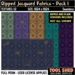 Second Life Marketplace - Tool Shed - Ripped Jacquard Fabrics - Pack 1