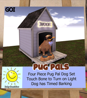 Second Life Marketplace - Voomba Vacuum Pug Pal FULL SET W/RARE+GOI ...