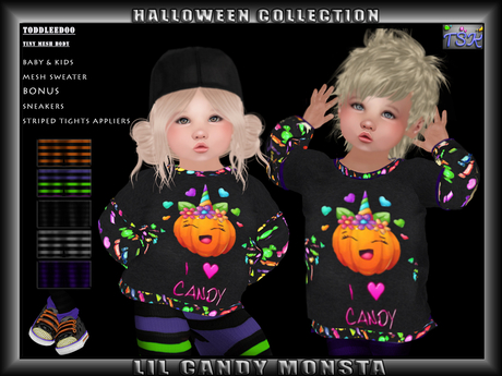 Second Life Marketplace - TSK-Halloween-lil-Candy-Monster
