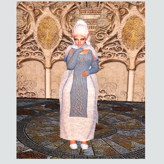 Second Life Marketplace - ..::[R2]::.. Blue Elven robes - Maitreya
