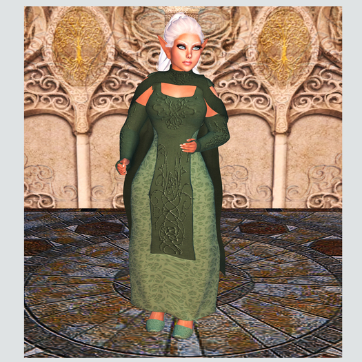 Second Life Marketplace - ..::[R2]::.. Green Elven robes - Maitreya