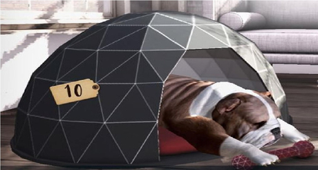Second Life Marketplace - [Rezz Room] Box Dog House Triangular