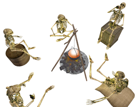 Second Life Marketplace - Old Bones Campfire Getaway