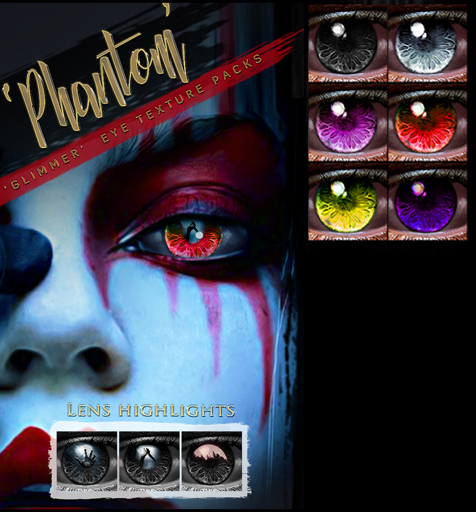 Second Life Marketplace - *Birth* 'Phantom' Eye [4Glimmer Eyes] - Others