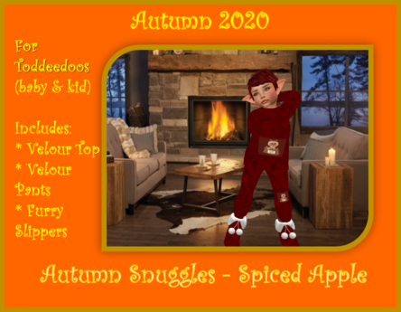 Second Life Marketplace - Autumn Snuggles - Spiced Apple