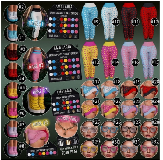 Second Life Marketplace - Amataria - Gacha Set "Erika" - #19