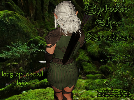 Second Life Marketplace - ..::[R2]::.. Sylvan Elf Archer - Maitreya Lara