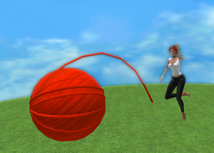 Second Life Marketplace - Giant Animated Yarn Ball to chase for human ...