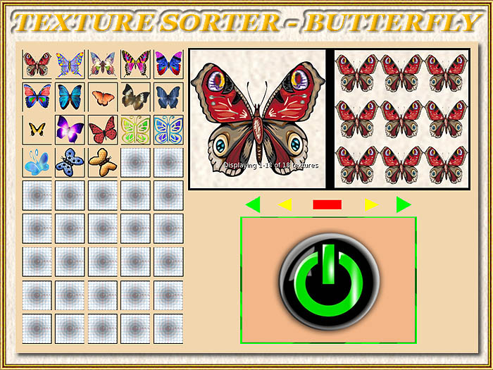 Second Life Marketplace - TEXTURE SORTER - BUTTERFLY v02.10.2020 (wear ...