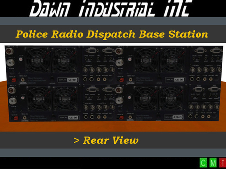 Second Life Marketplace - DII-Police Radio Dispatch Base Station ...