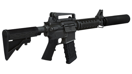 Second Life Marketplace - Scripted Tactical M4A1S Suppressed Carbine ...