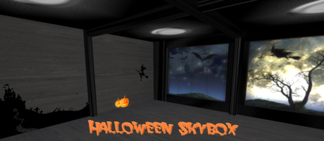 Second Life Marketplace - Halloween Skybox mesh
