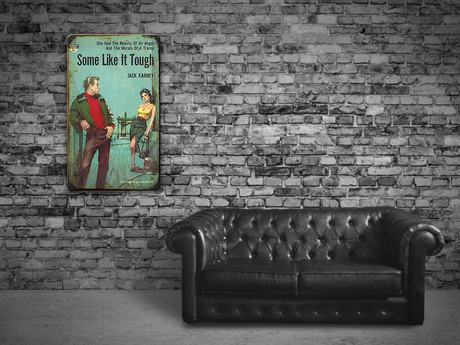 Second Life Marketplace - Some Like It Tough | Pulp Book Cover Poster ...