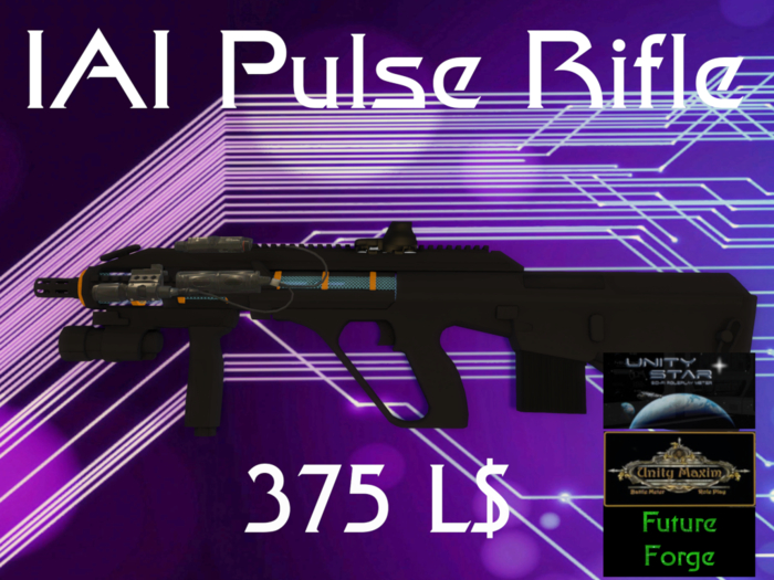 Second Life Marketplace - [FutureForge] IAI Pulse Rifle