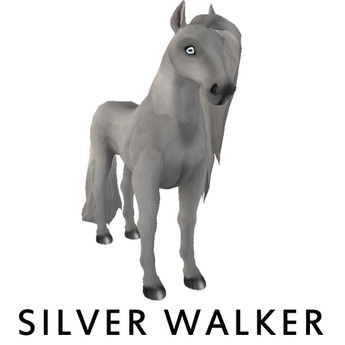 Second Life Marketplace - Female, SIlver Walker, Ultra Violet