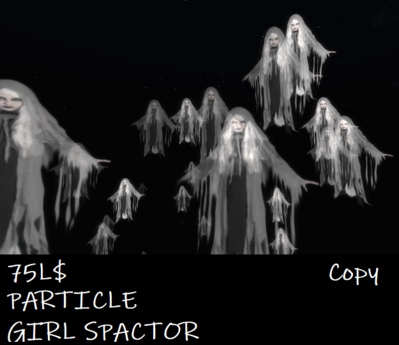 Second Life Marketplace - HALLOWEEN PARTICLE GIRL SPECTOR