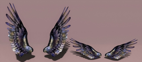 Second Life Marketplace - Valkyrie Designed Storm Centaur Wing Applier Box