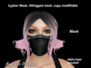 Second Life Marketplace - Cypher Mask 3x science fiction, unrigged mesh ...