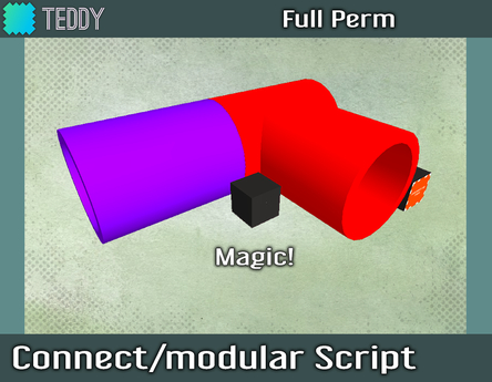 Second Life Marketplace - [TEDDY] Self Docking/Connect/Modular Script