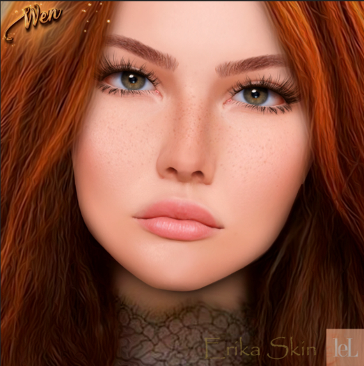 Second Life Marketplace - WEN -ERIKA SKIN (LELUTKA EVO) FATPACK ALL TONES