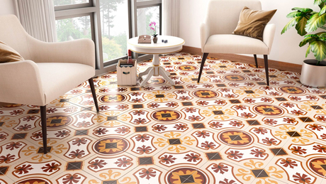Second Life Marketplace - Sweet Floor Decorated texture (seamless)