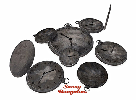 Second Life Marketplace - DISORDERLY. / A Timely Vintage / Clock Pile
