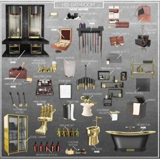 Second Life Marketplace - -David Heather-His Sink RARE