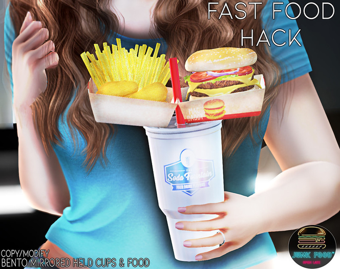 Second Life Marketplace - Junk Food - Fast Food Hack