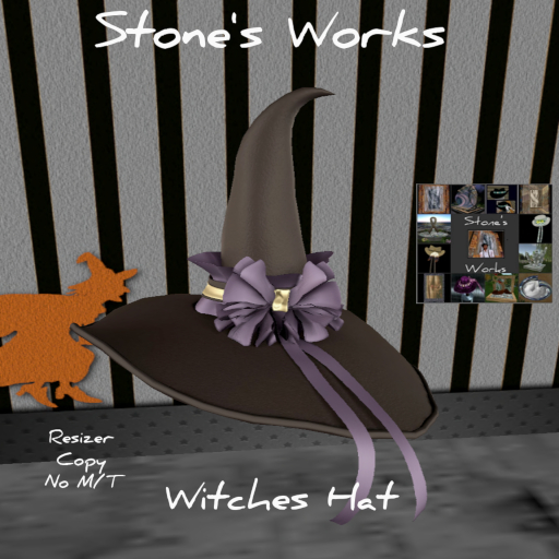 Second Life Marketplace - Witchs Hat Stone's Works