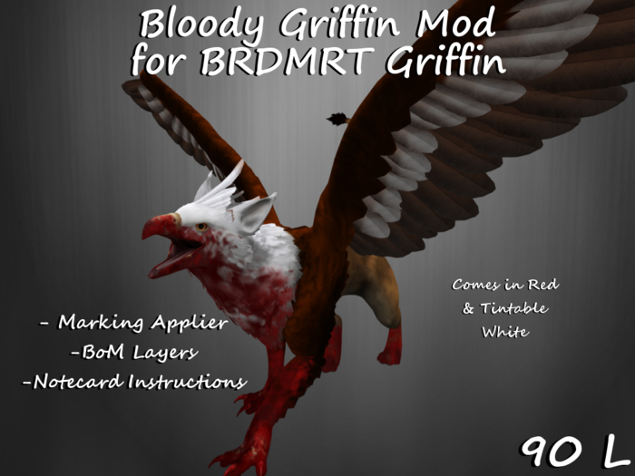 Second Life Marketplace - Bloody Griffin Mod for BRDMRT Griffin