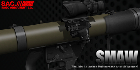 Second Life Marketplace - MESH[SAC] SMAW Rocket Launcher v2.00 VICE Box