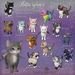 Second Life Marketplace - lassitude & ennui Flutterpaws sealpoint cat