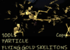 Second Life Marketplace - PARTICLE FLYING GOLD SKELITONS
