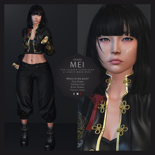 Second Life Marketplace - Mei Shape // Lelutka Evo Fleur // Legacy
