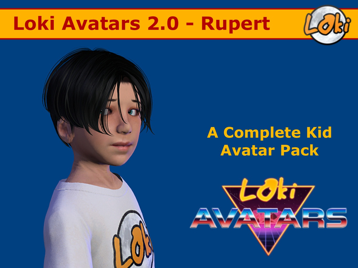 Second Life Marketplace - Loki Avatars 2.0 - RUPERT - BUDGET AVATAR