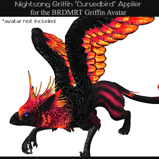 Second Life Marketplace - Nightsong Griffin Texture: Cursedbird