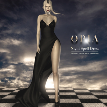 Second Life Marketplace - OPIA Night Spell Black
