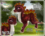 Second Life Marketplace - ::Whymsikal:: Chibi Western Dragon - Stego - Red
