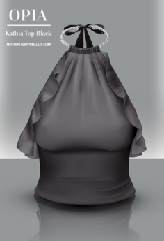Second Life Marketplace - OPIA Kathia Top Black