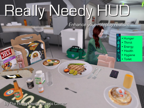 Second Life Marketplace - Really Needy HUD Trial version : fulfill your ...