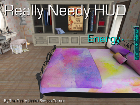 Second Life Marketplace - Really Needy HUD Trial version : fulfill your ...