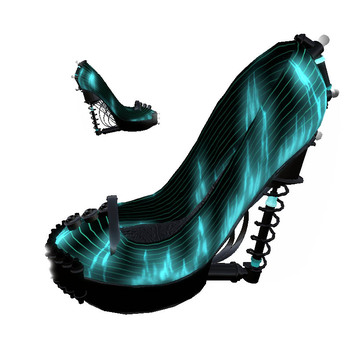Second Life Marketplace - grim bros transistor cyberpunk heels BOXED