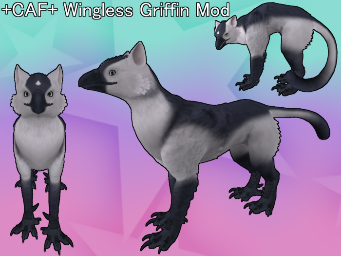 Second Life Marketplace - +CAF+ Wingless Griff Mod