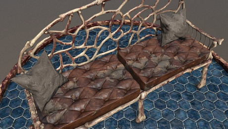 Second Life Marketplace - GD MESH FULL PERM HORROR SOFA BONES
