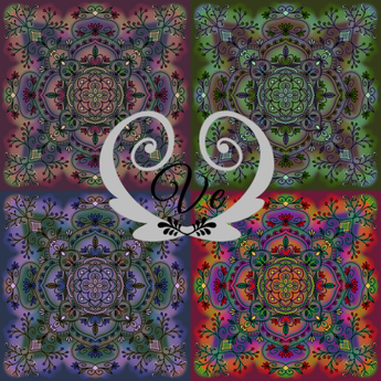 Second Life Marketplace - *Ve* Mandala Art - Festive - Art by Anwen