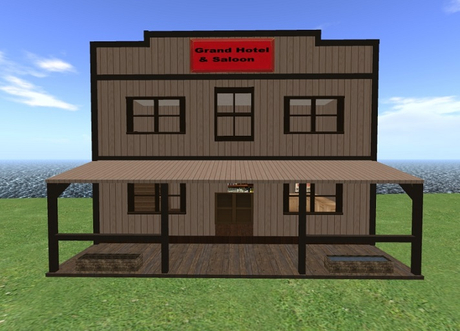 Second Life Marketplace - Wild West Saloon & Hotel