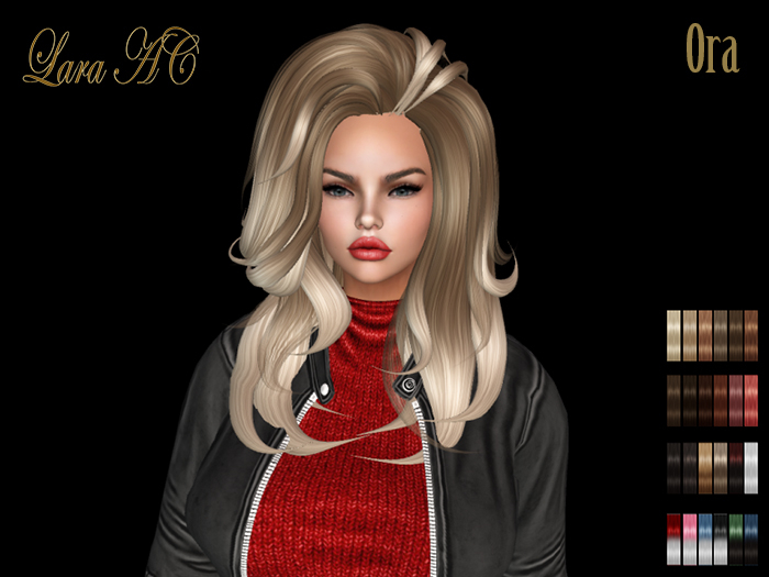 Second Life Marketplace - Lara AC Hair Ora - Gift