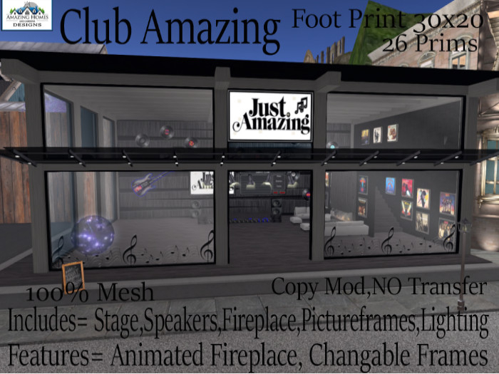 Second Life Marketplace - !AH! Club Amazing 1.1
