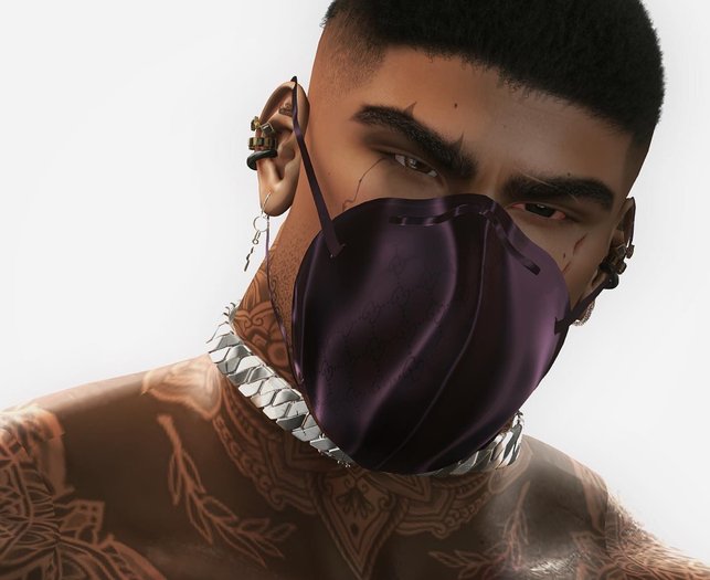 Second Life Marketplace - Satin Mask Purple